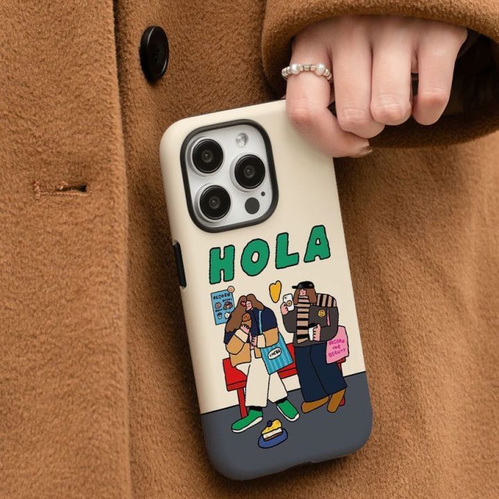 Hello American Girl iPhone Case IPhone13 Film Two-in-one iPhone 14 ...