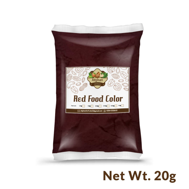 Lal Rang / Red Food Color 20g | Daraz.pk