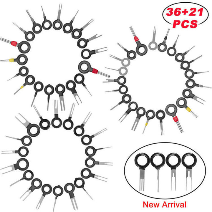 57 / 70Pcs Pin Ejector Terminal Puller Automotive Auto Car Kit Wire ...