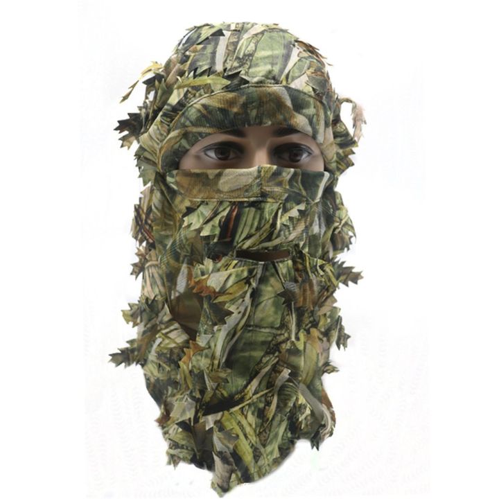 TE 3D Camouflage Balaclava Full Face Mask Wargame Cycling Army Bike ...
