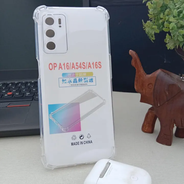 Oppo_A16 Transparent Cover Soft TPU Back Case | Daraz.pk