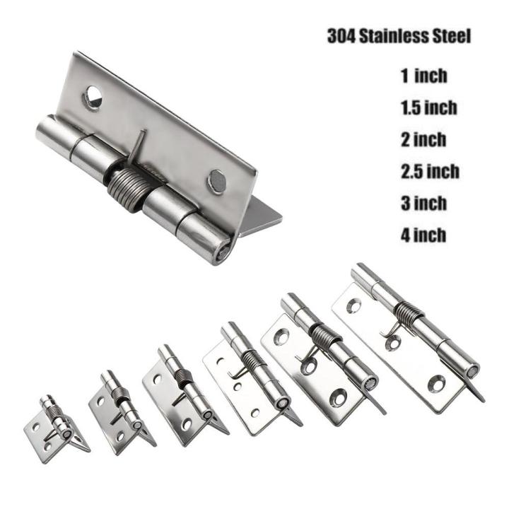 Durable Automatic Door Hinge Hydraulic Buffer Stainless Steel Self ...