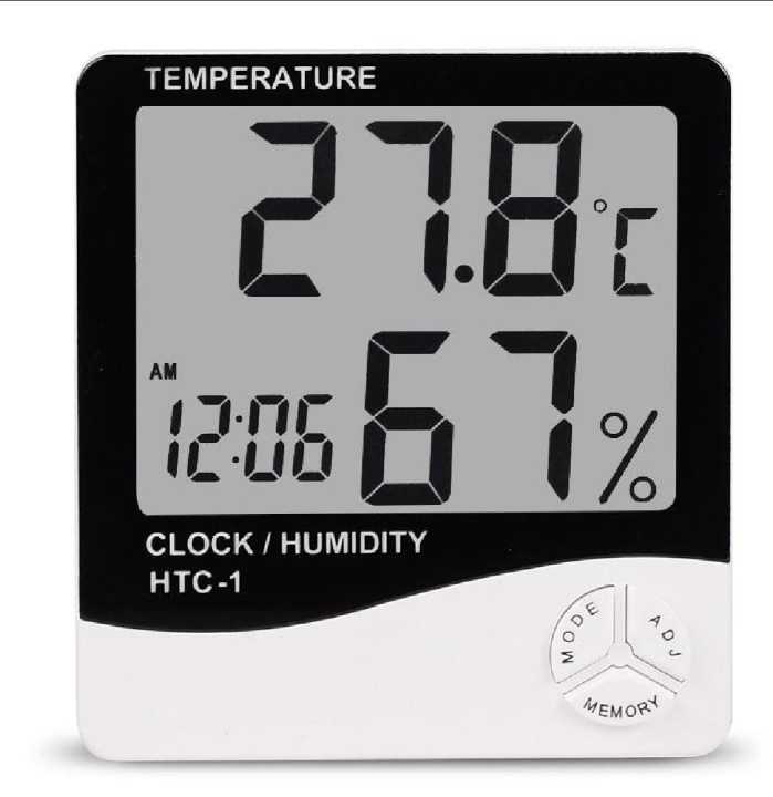 OGM Temperature & Humidity Meter - High Precision Digital Device for ...
