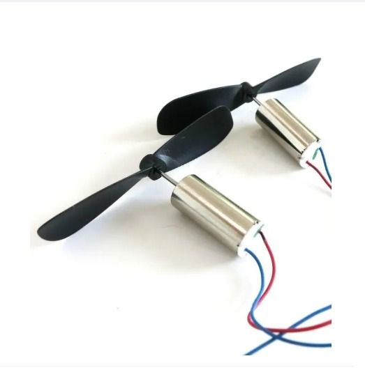 Set of Micro 3V to 9V DC Helicopter {DRONE} Coreless Motor With ...