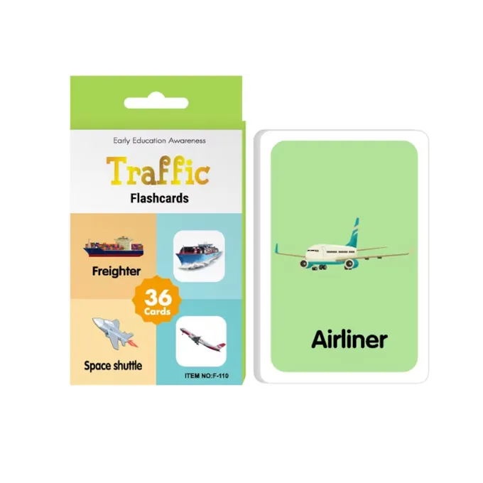 Traffic Flash Card for Early Educational & Interactive Card For Kids ...