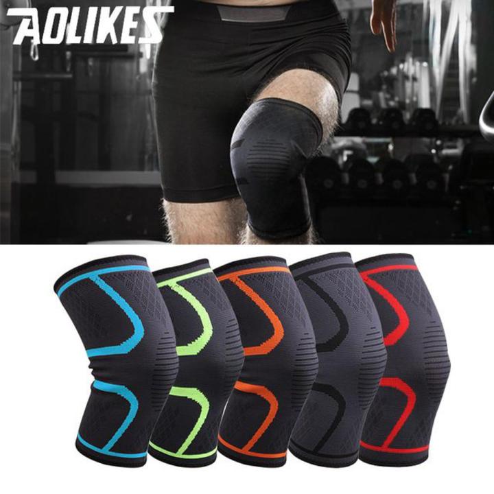 Knee Support, Fitness, Running, Cycling, Knee Brace, Elastic Sleeve HS ...