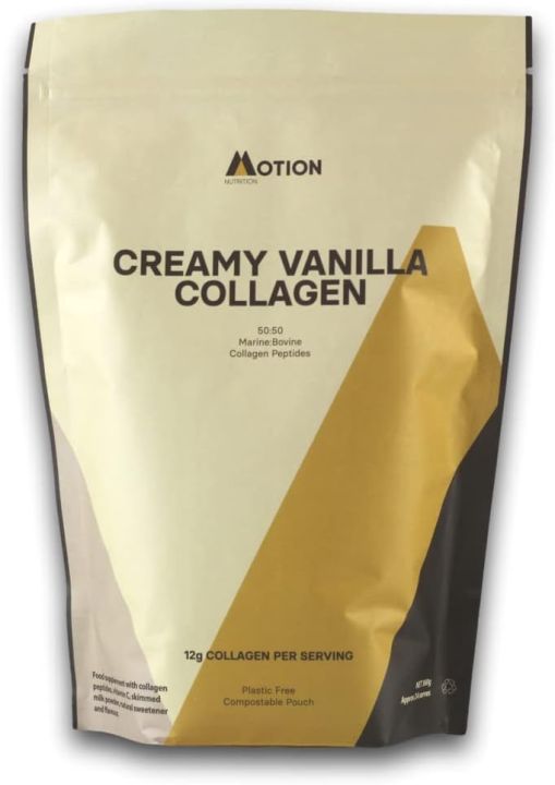 Motion Nutrition Collagen Powder (Vanilla) 400gm | Daraz.pk