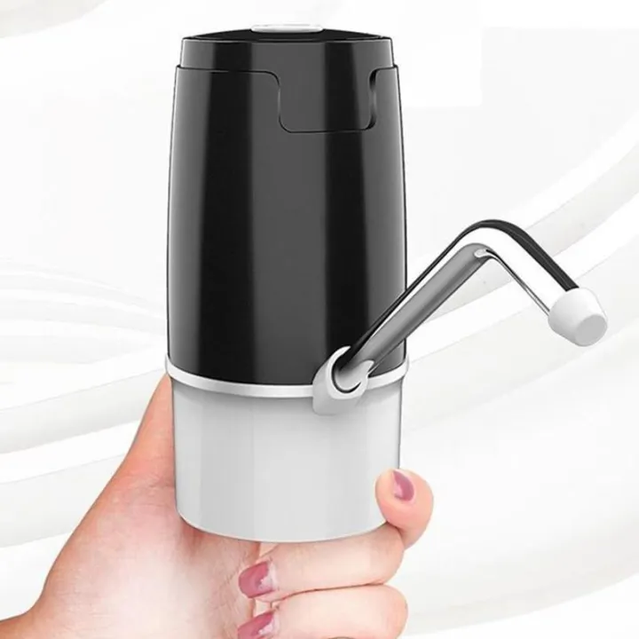 Portable Electric Water Bottle Pump Dispenser USB Charging Gallon ...
