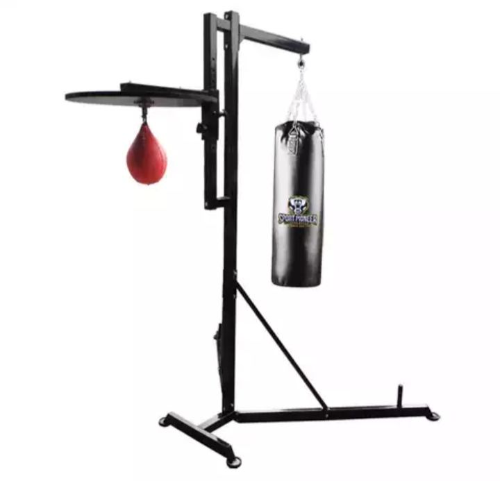 punching bag and speed ball stand complete stand with ball and bag ...
