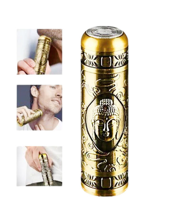 T8 Mini Electric Shaver For Men Head Rotary Beard Razor, Zero Gapped ...