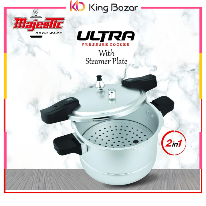 original domestic Majestic Ultra Steamer Cooker 7 /9/11Ltr | Daraz.pk