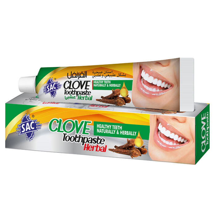 Clove Toothpaste - Herbal - SAC | Daraz.pk