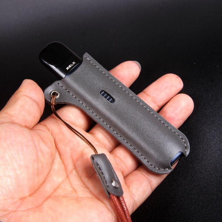 Anti-lost Lanyards Pen Rope Leather Cover holster for Relx Phantom ...