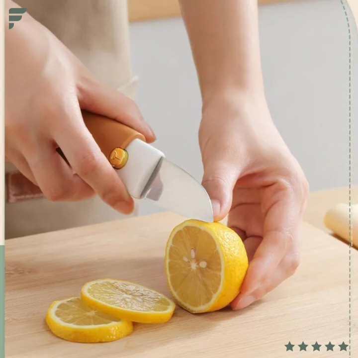 2 in 1 -c, Multi-color Creative Dual-use Fruit and Vegetable Knife Potato Peeler | Daraz.pk