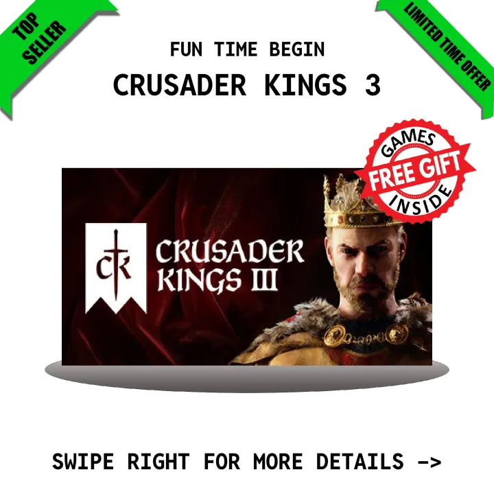 CRUSADER KINGS 3 - Game for PC - with installation guide - GoogleDrive ...