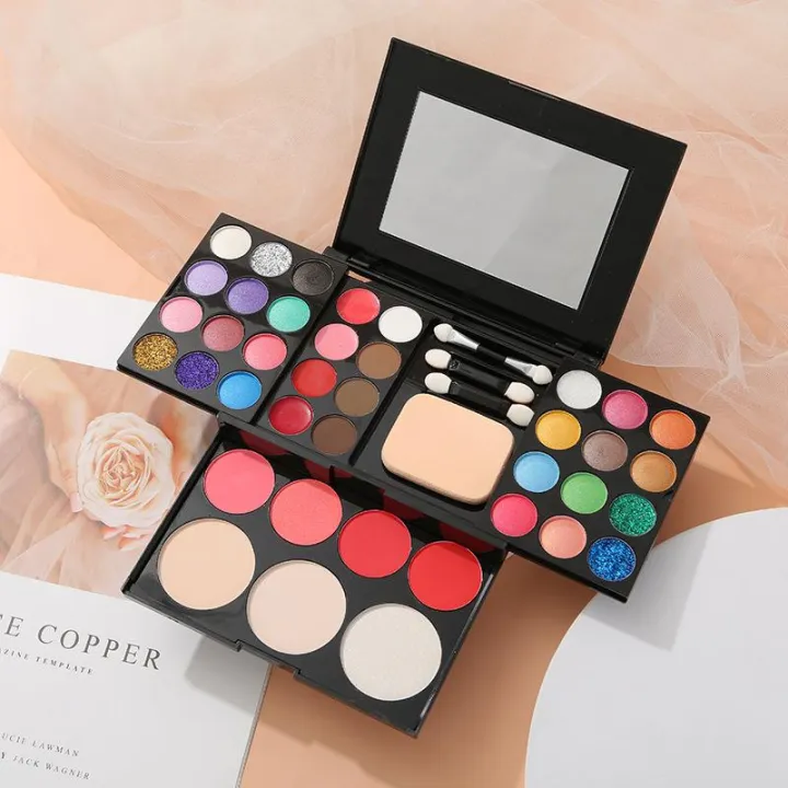 38 Colors Professional Complete Full Makeup Set Kit Make Up Eye Shadow ...