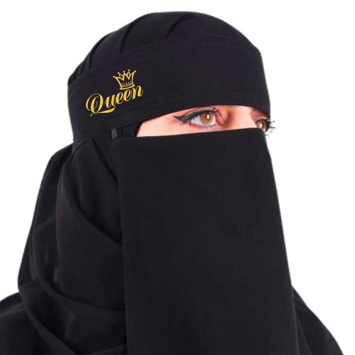 Premium Arabic Saudi niqab with Embroidery for Women and Girls ...
