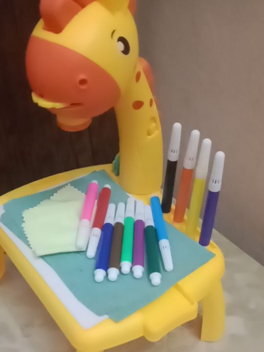 Kids Drawing Projector, Trace and Draw Board, Desk Learn to Draw Sketch ...