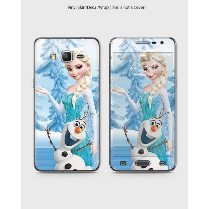 Samsung NXT Phone Skin Front Back And Sides Frozen elsa & Olaf ...