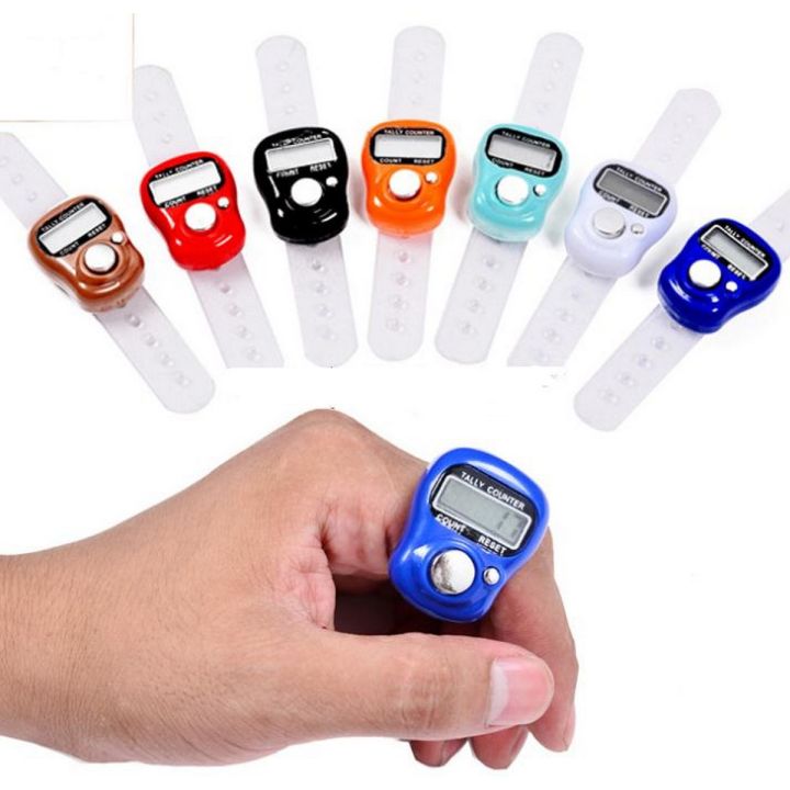 Pack of 2 Finger Counter Digital Tasbeeh / Digital Counter Finger Ring ...