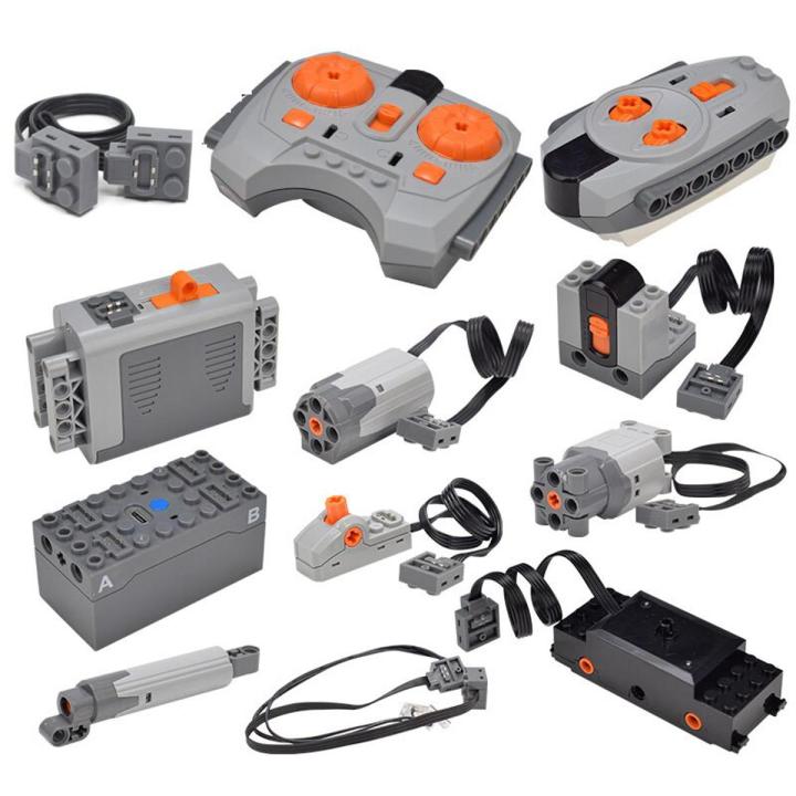 Building Block Parts Motor Lithium Battery Functions Tool Servo Remote