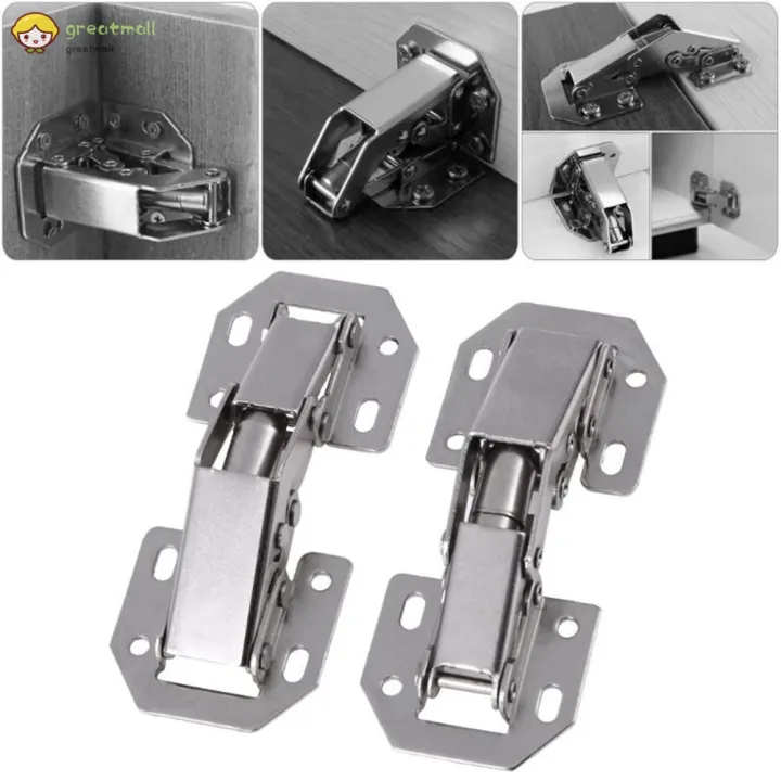 GM Cabinet Hinge Bridge Concealed Hinge Soft Close 3inch 90 Degrees ...