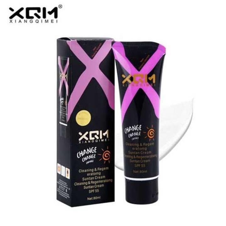New Imported XQM Face And Body Sunscreen Sunblock Lotion SPF55 For Oily Skin 80ml in pakistan ...