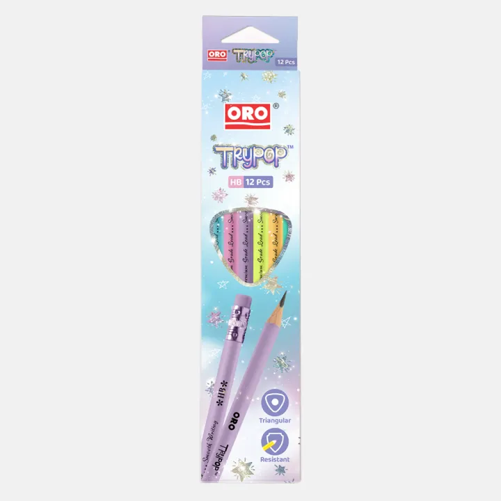 Oro Trypop – Pack of 12 Pencils | Daraz.pk