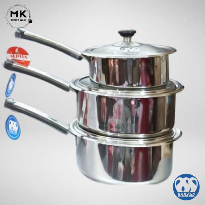 Sauce Pan | Alpha Sauce Pan | Alpha Stainless Steel Sauce Pan with ...