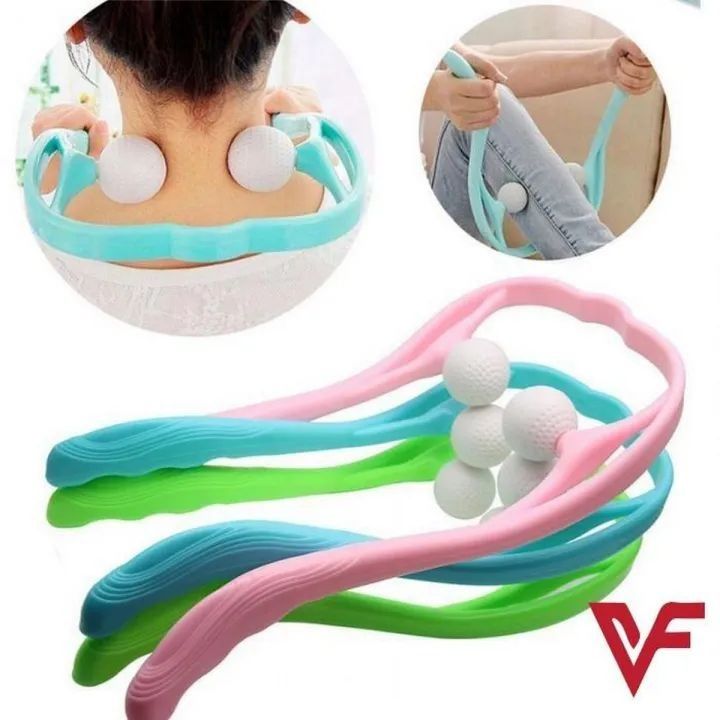 Pressure Point Therapy Massager Comfortable Neck Massager Roller ...