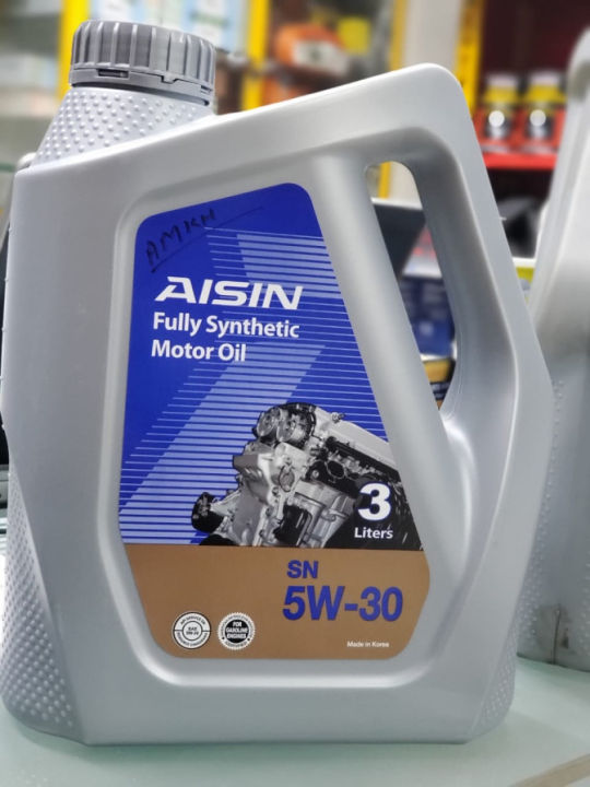 AISIN Fully Synthetic Motor Oil 5W-30 3 Liters | Daraz.pk