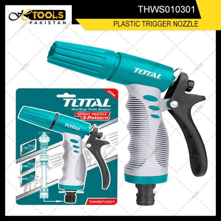 TOTAL Plastic Trigger Nozzle (3-Way Plastic Nozzle) THWS010301 | Daraz.pk