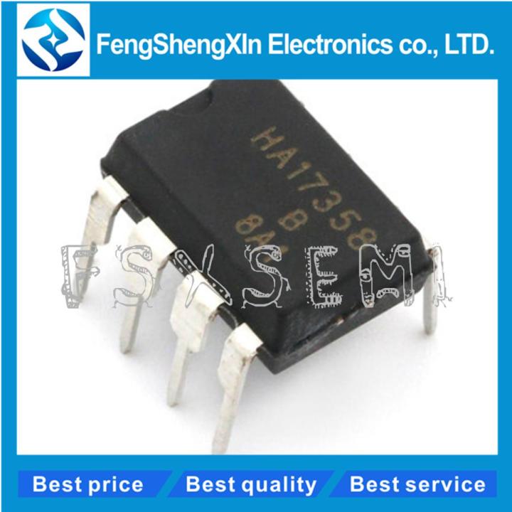 10pcs/lot HA17358A HA17358B HA17358 DIP-8 Dual Operational Amplifier IC ...