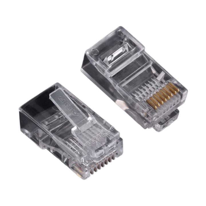 RJ45 Connector 20 Pcs| DIY HUB | Daraz.pk