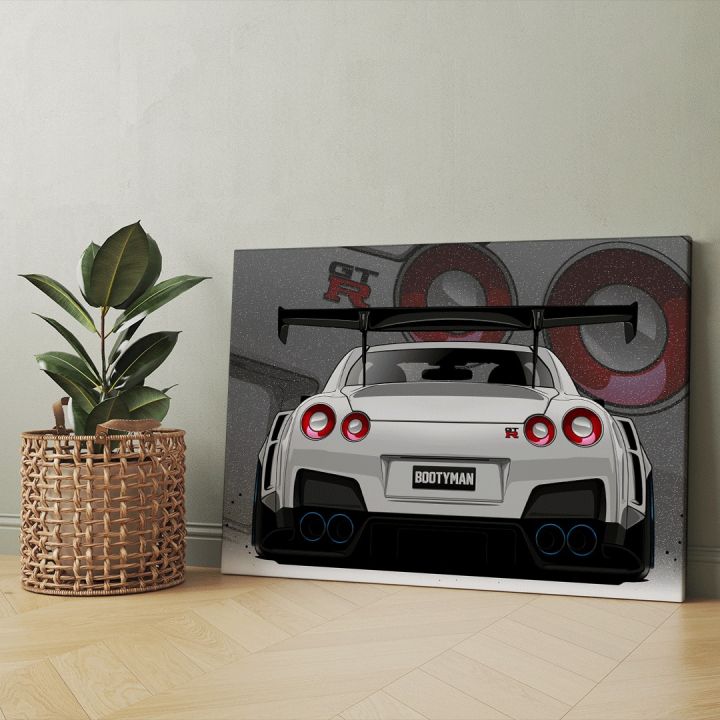 Nissan GTR Printed Customized Wall Hanging Frame | Daraz.pk
