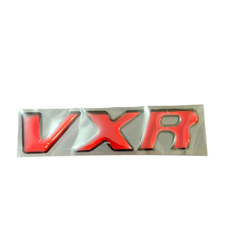 Suzuki Alto 660cc VXR Embossed Bubble Sticker | Red Jelly Resin ...