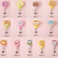 Student Easy To Pull Badge Holder Clips Cute Colors Name Card ...