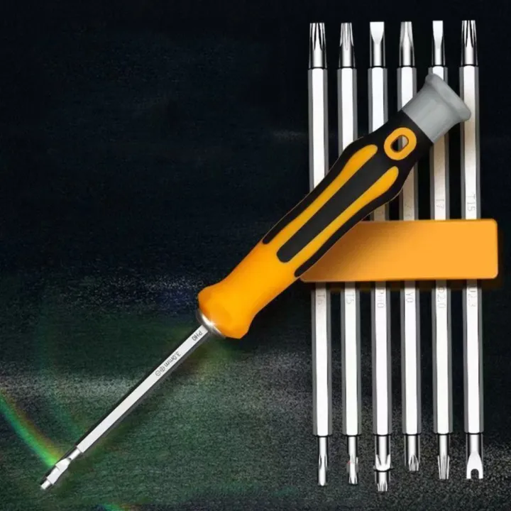 Portable 12 In 1 Electrician Screwdriver Antiskid Handle Dismountable ...