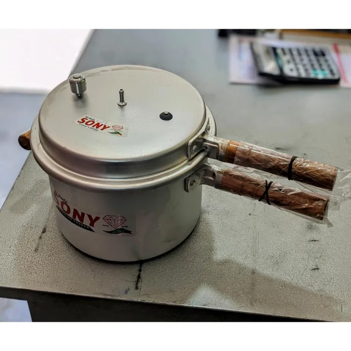 Sony Pressure Cooker, Wood handle/ 5,7,9& 11 Liters/ Best Quality/ Box ...