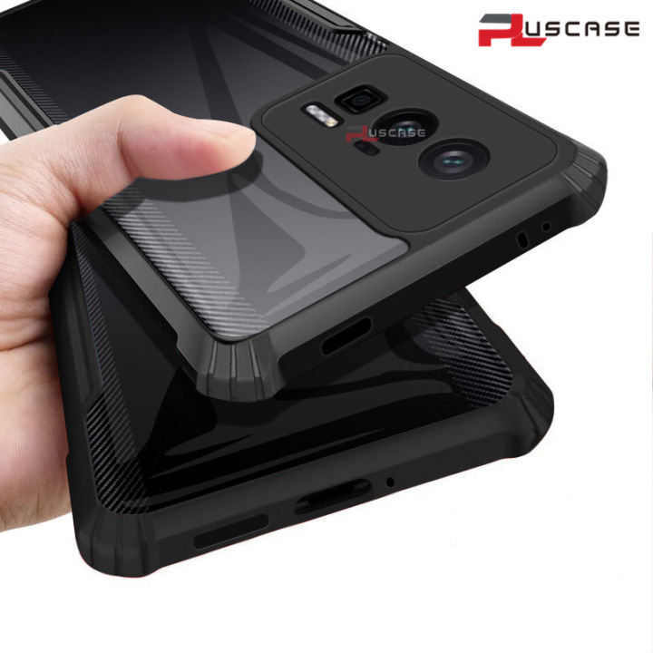 Pluscase for Xiaomi Poco F5 Pro 5G case air cushion hard clear ...
