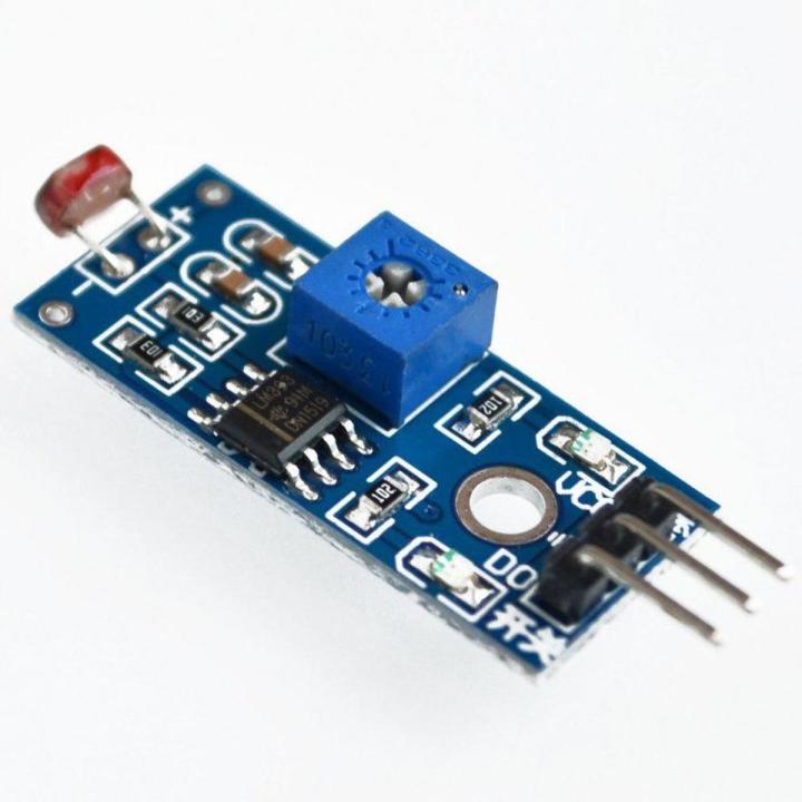 3 pin Photosensitive Sensor Module Light- Dependent Control LM393 LDR ...