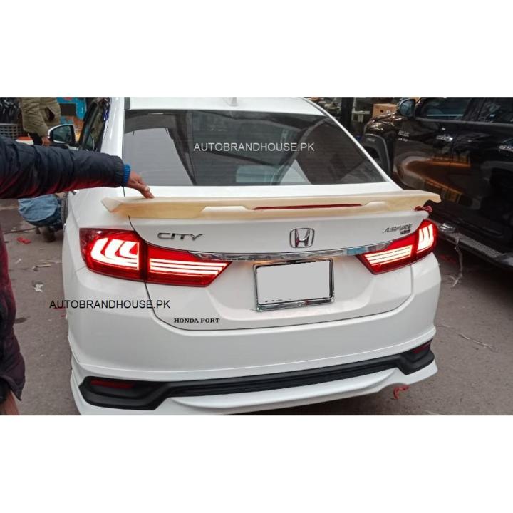 Honda City 2022-2023 Trunk LED Spoiler ABS Plastic | Daraz.pk