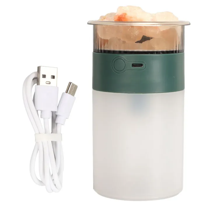 Humidifiers for Home Salt Stone Lamp Night Light Portable Mini Car Cool ...