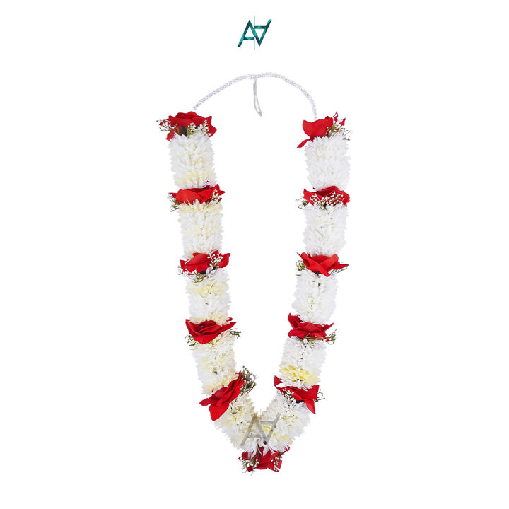 Traditional Artificial Wedding Haar Set for Bride and Groom – Elegant ...