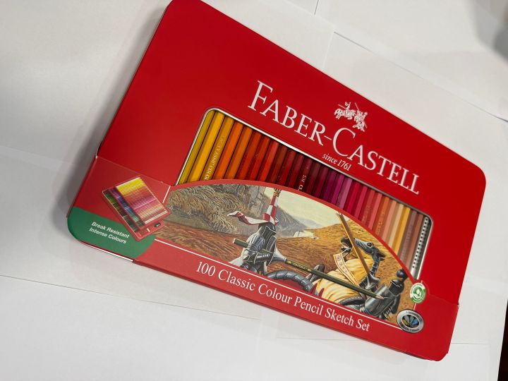 Faber Castell Classic Colour Pencil 100 Sketch Set | Daraz.pk
