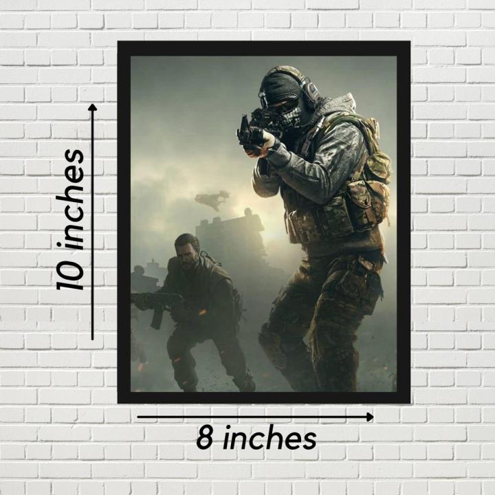 Call Of Duty Wall Frame | Daraz.pk