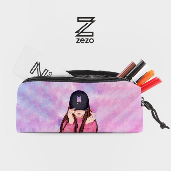 BTS Box Pouch - Geometry Pouches for Girls (Digitally printed on Cloth ...