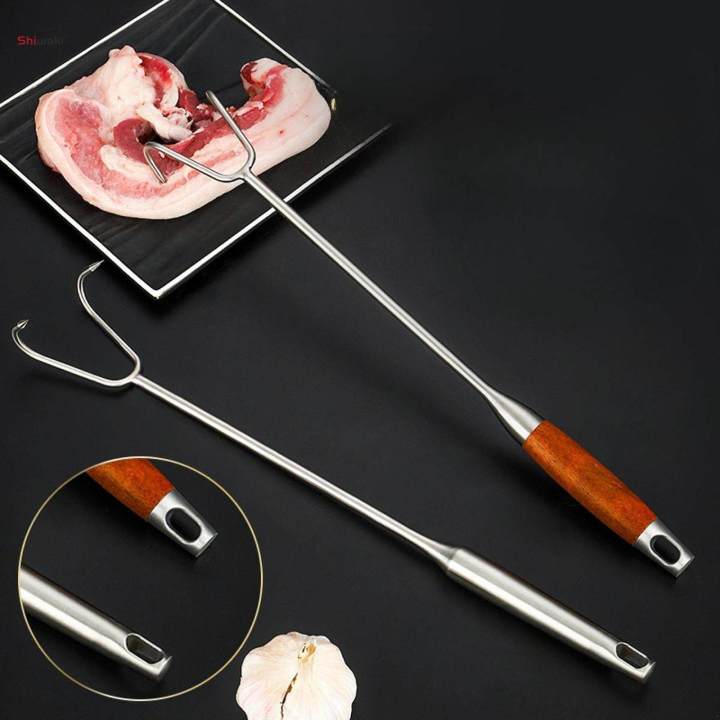 Meat Turner Hook Kitchen Utensils Multipurpose for Meats Steak Grilling ...