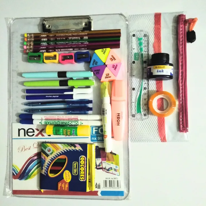 Back to School Kit - Complete Stationery Set for Students | Daraz.pk