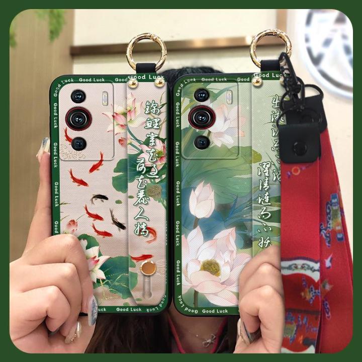 Kickstand Soft case Phone Case For ZTE Nubia Z40 Pro Lanyard protective ...